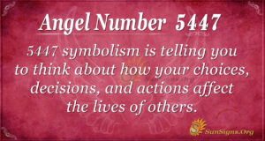 Angel Number 5447 Meaning - Things Will Work Out Fine - SunSigns.Org