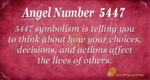 Angel Number 5447 Meaning - Things Will Work Out Fine - SunSigns.Org