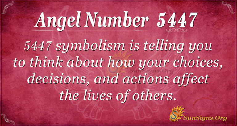 Angel Number 5447 Meaning - Things Will Work Out Fine - SunSigns.Org