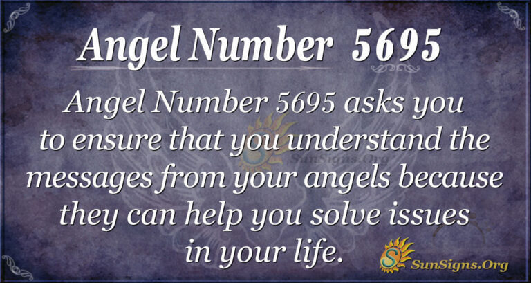 Angel Number 5695 Meaning - Believe In Your Angels - SunSigns.Org