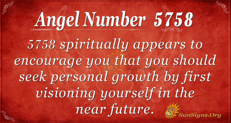 Angel Number 5758 Meaning: Self-Improvement Journey - SunSigns.Org