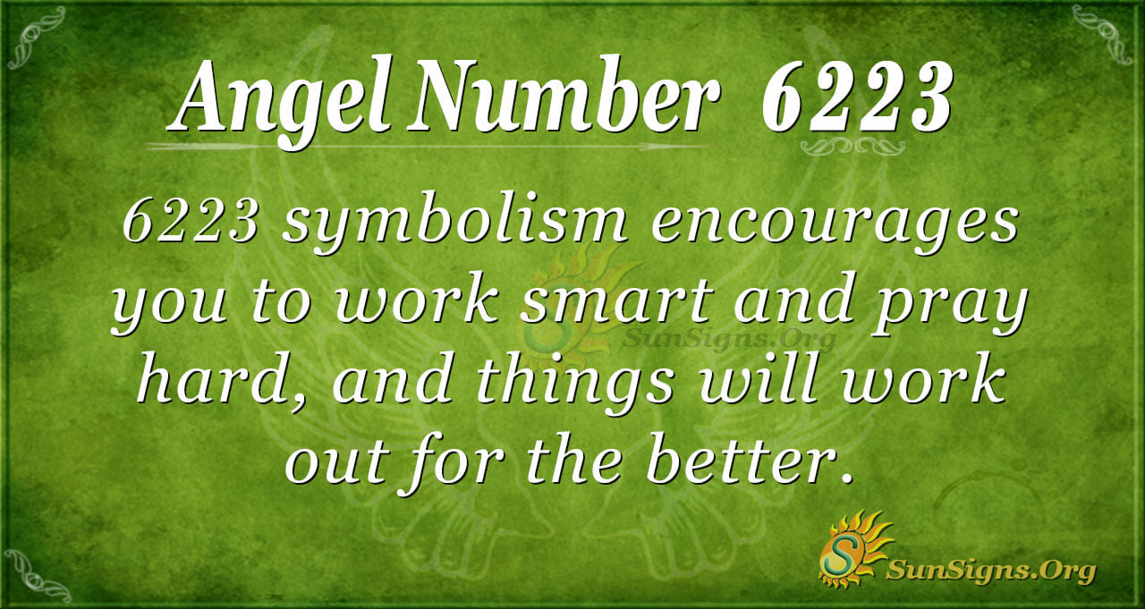 Angel Number 6223 Meaning : No Room For Giving Up - SunSigns.Org