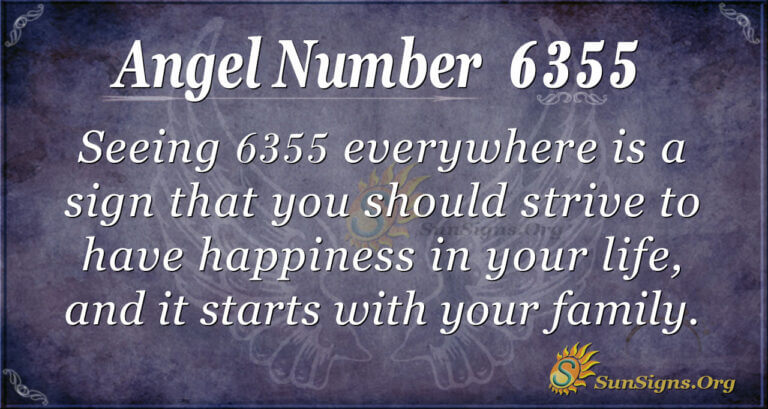 Angel Number 6355 Meaning: Benefits Of Happiness - SunSigns.Org