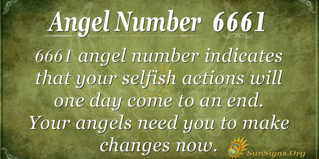Angel Number 6661 Meaning: Think Positive - SunSigns.Org
