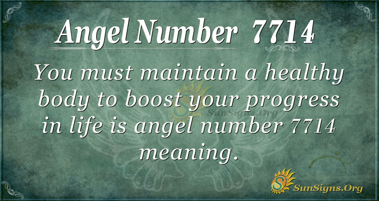 Angel Number 7714 Meaning: Focus On Your Health - SunSigns.Org