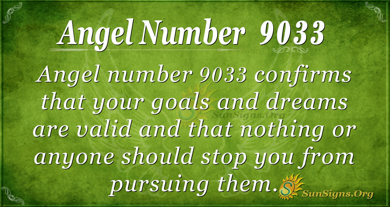 Angel Number 9033 - Never Let Your Failures Define You