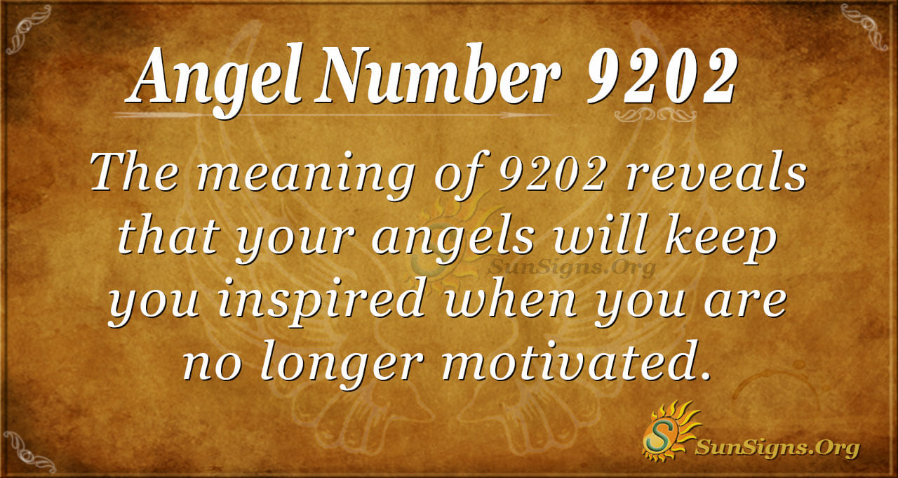 Angel Number 9202 Meaning - Take Your Future Seriously - SunSigns.Org