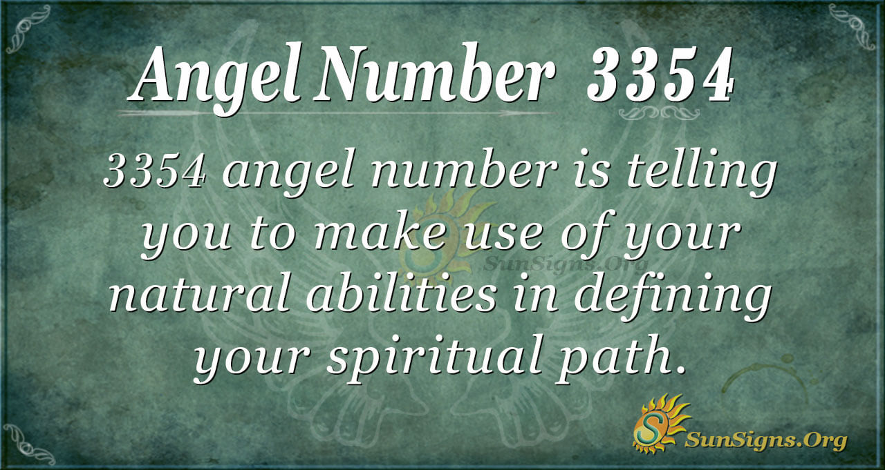 Angel Number 3354 Meaning - A Sign Of Spiritual Growth - SunSigns.Org