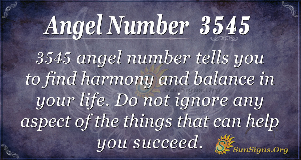 Angel Number 3545 Meaning: Victory Is Coming - SunSigns.Org