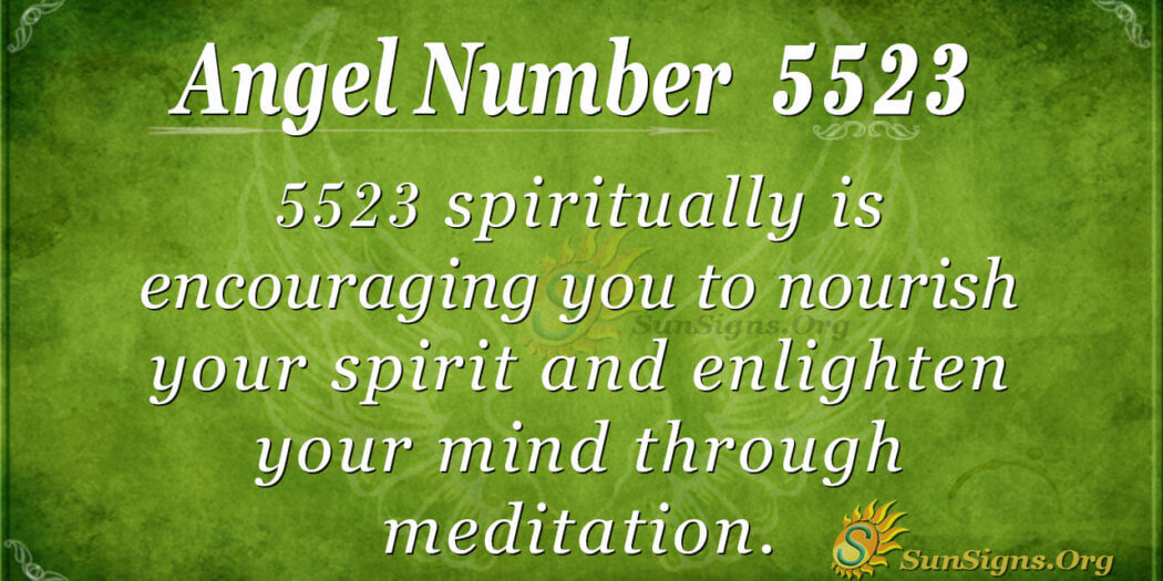 Angel Number 5523 Meaning: Balance Is Everything In Life - SunSigns.Org