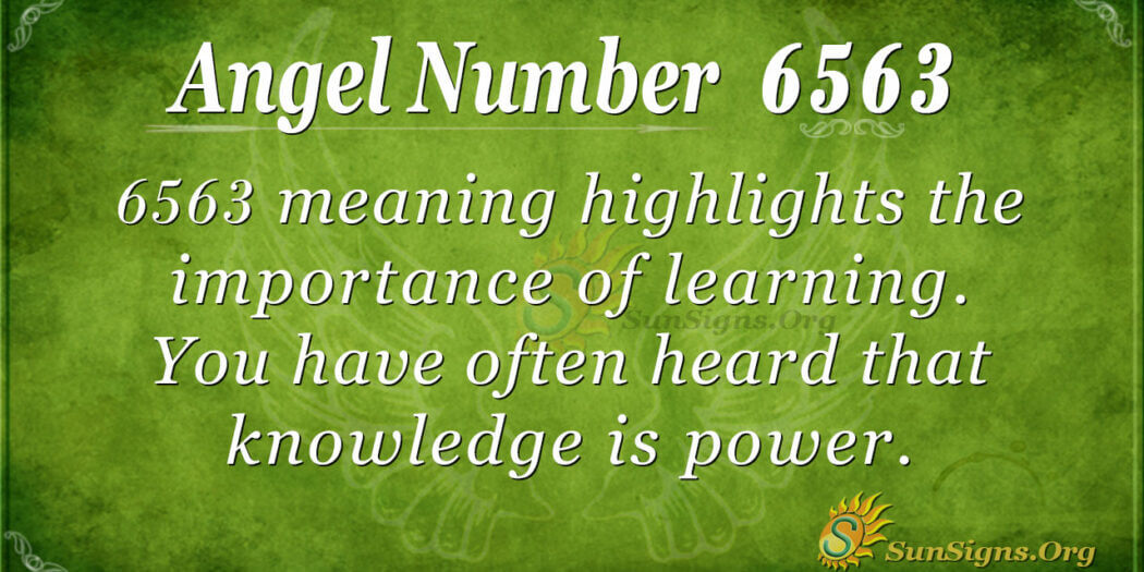 Angel Number 6563 Meaning: – What Does It Mean Spiritually And ...