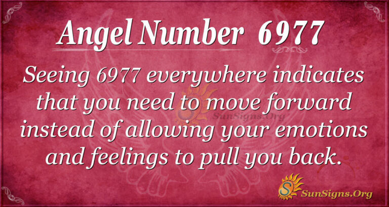 Angel Number 6977 Meaning - You Are An Inspiration - SunSigns.Org