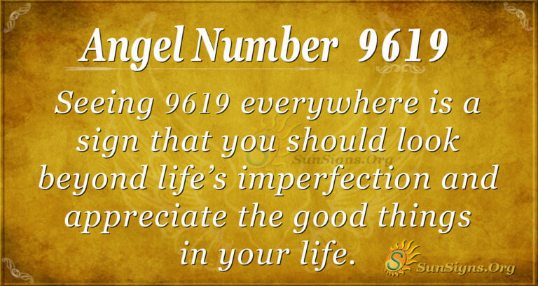 Angel Number 9619 Meaning - Power Of Positive Thinking - SunSigns.Org