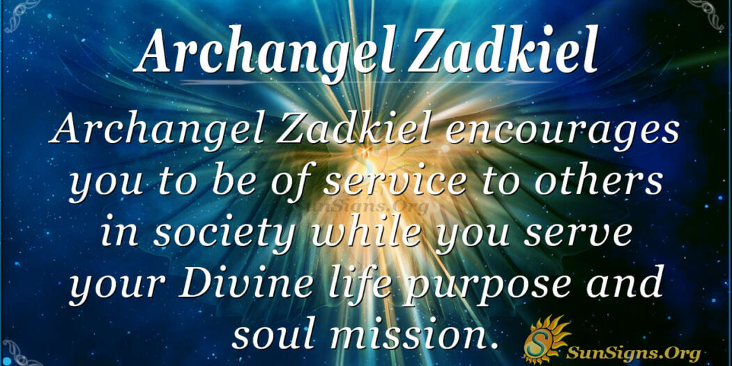 Archangel Zadkiel - The Righteousness Of God - SunSigns.Org