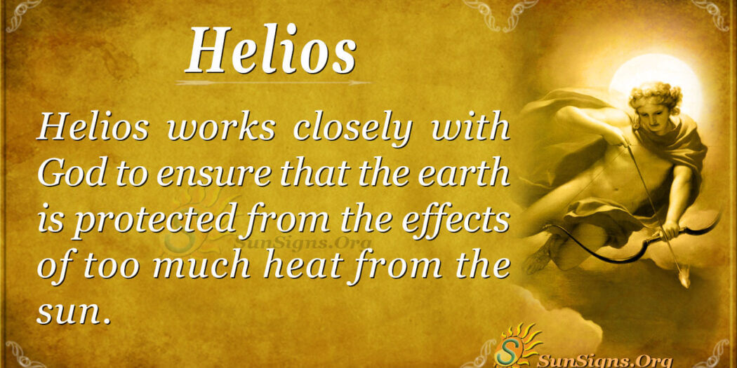 Helios - God of The Sun and The Solar System - SunSigns.Org