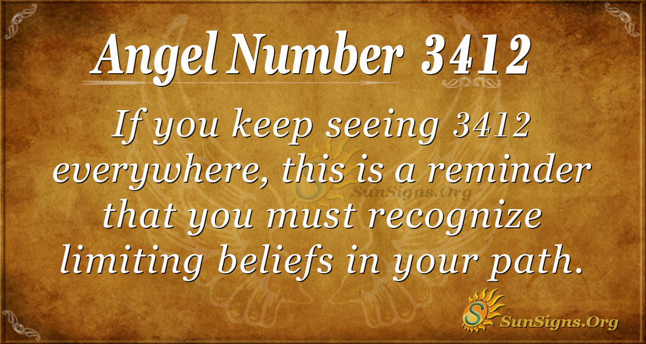 Angel Number 3412 Meaning: Mind Control - SunSigns.Org