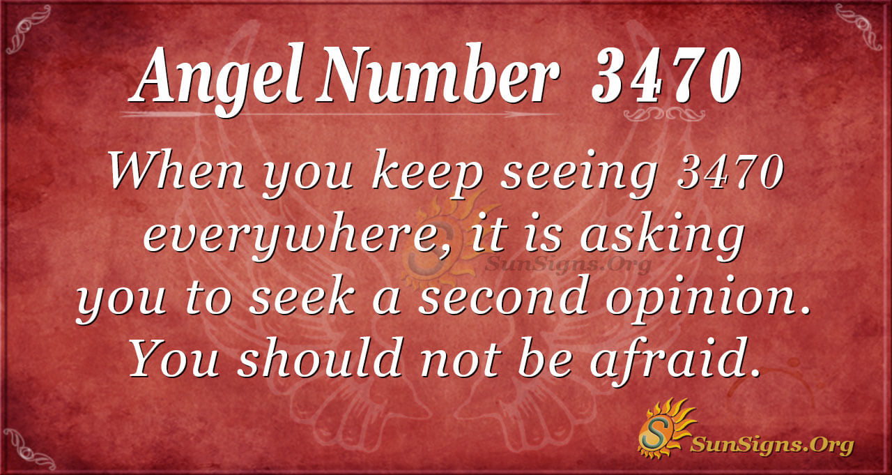 Angel Number 3470 Meaning: Preserving Emotions - SunSigns.Org