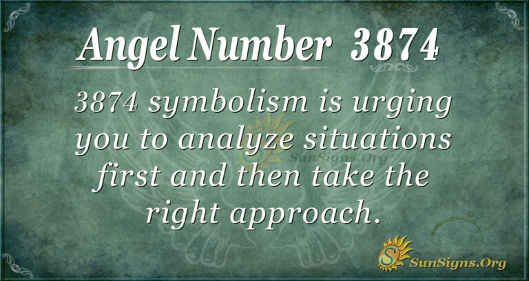 Angel Number 3874 Meaning: Move Forward Confidently - SunSigns.Org
