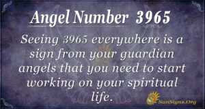 Angel Number 3965 Meaning: A Symbol Of Order - SunSigns.Org