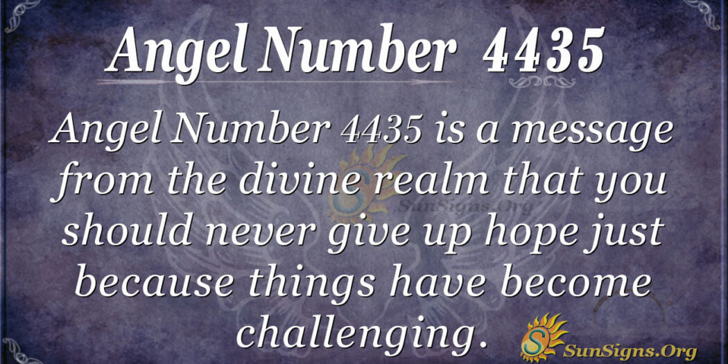 Angel Number 4435 Meaning: Stay On The Right Path - SunSigns.Org