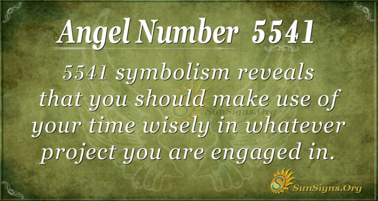 Angel Number 5541 Meaning: Live With A Kind Heart - SunSigns.Org