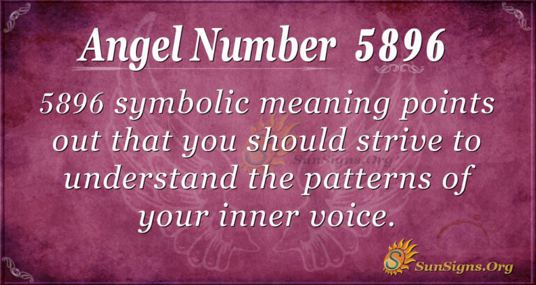 Angel Number 5896 Meaning: Inner Calling - SunSigns.Org