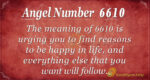 Angel Number 6610 Meaning - The Power Of Kindness - SunSigns.Org