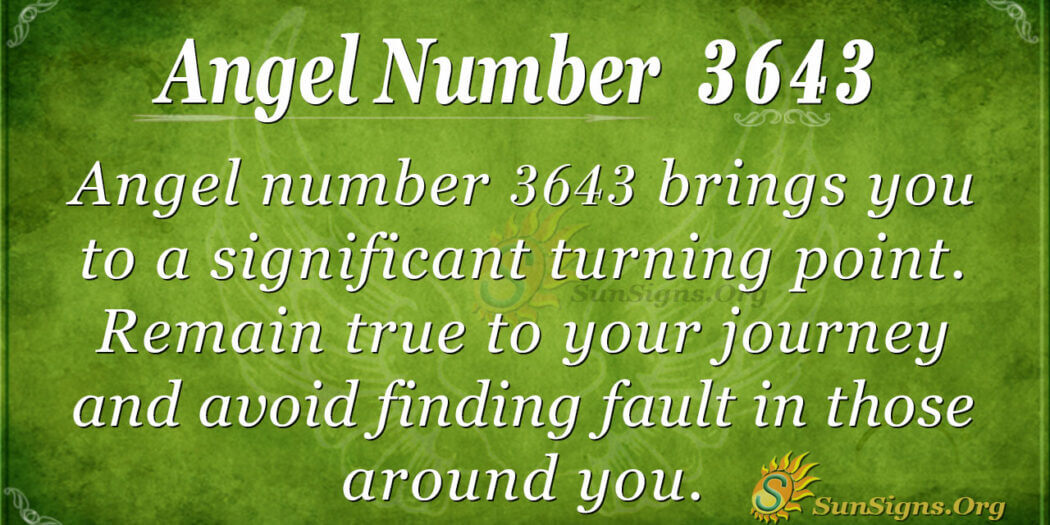 Angel Number 3643 Meaning: A Second Chance - SunSigns.Org