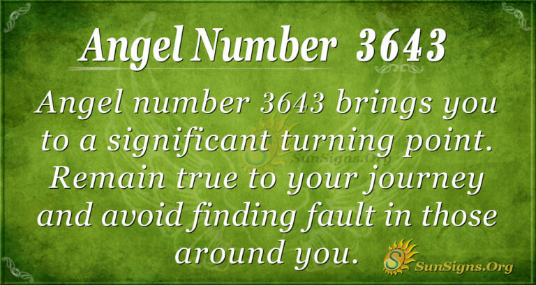 Angel Number 3643 Meaning: A Second Chance - SunSigns.Org