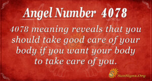 Angel Number 4078 Meaning: Treat Your Body Well - SunSigns.Org