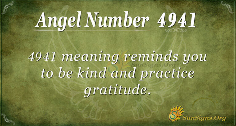 Angel Number 4941 Meaning: Wholeness And Complete Transition