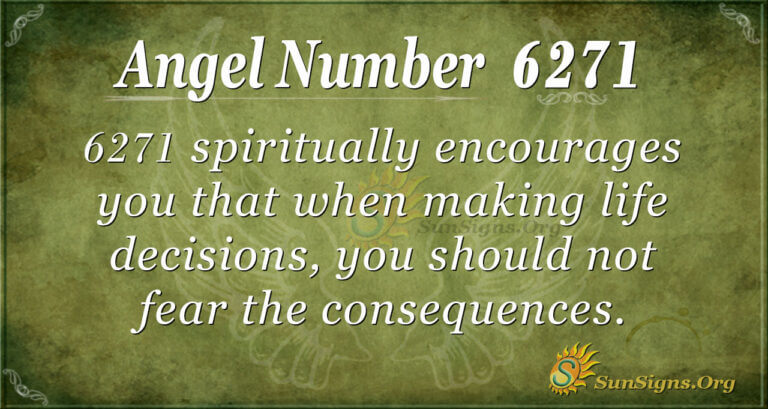 Angel Number 6271 Meaning: Make Smart Choices - SunSigns.Org
