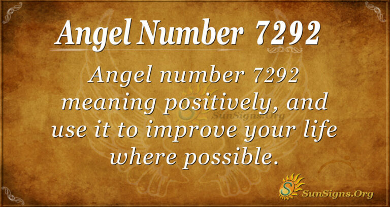 Angel Number 7292 Meaning: Put Your Life In Order - SunSigns.Org