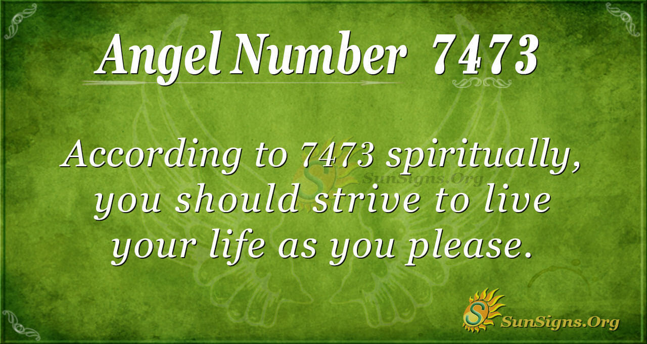 Angel Number 7473 Meaning: Align With Your Purpose - SunSigns.Org
