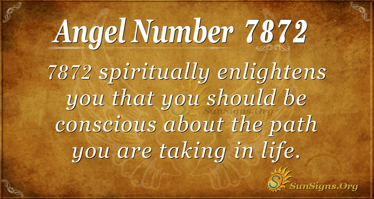 Angel Number 7872 Meaning: Living Your Dream Life - SunSigns.Org