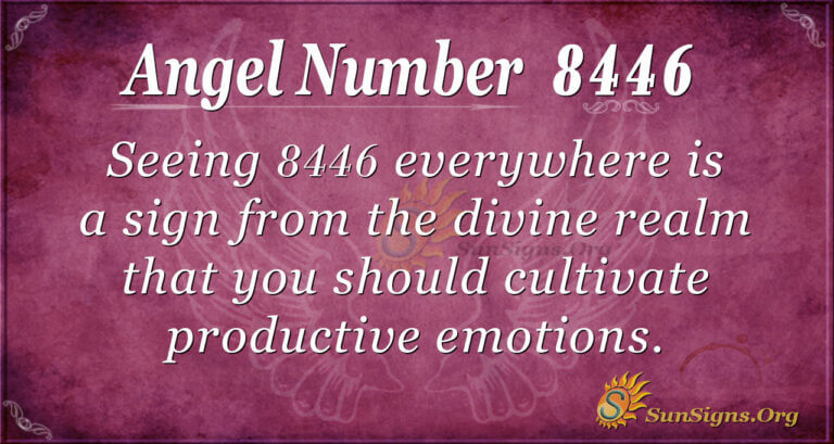 Angel Number 8446 Meaning: Handle Your Emotions - SunSigns.Org