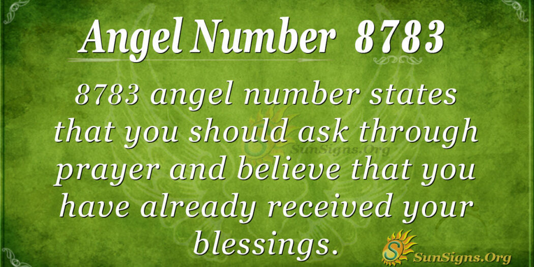 Angel Number 8783 Meaning: Path To Enlightenment - SunSigns.Org