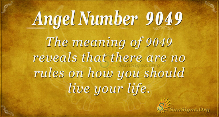 Angel Number 9049 Meaning: Direct Your Life Wisely - SunSigns.Org
