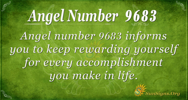 Angel Number 9683 Meaning: Celebrate Every Accomplishment