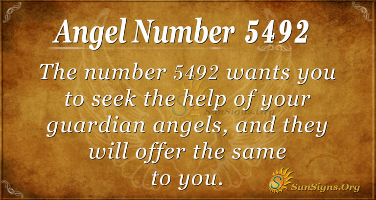 Angel Number 5492 Meaning: Hard Work Really Pays - SunSigns.Org