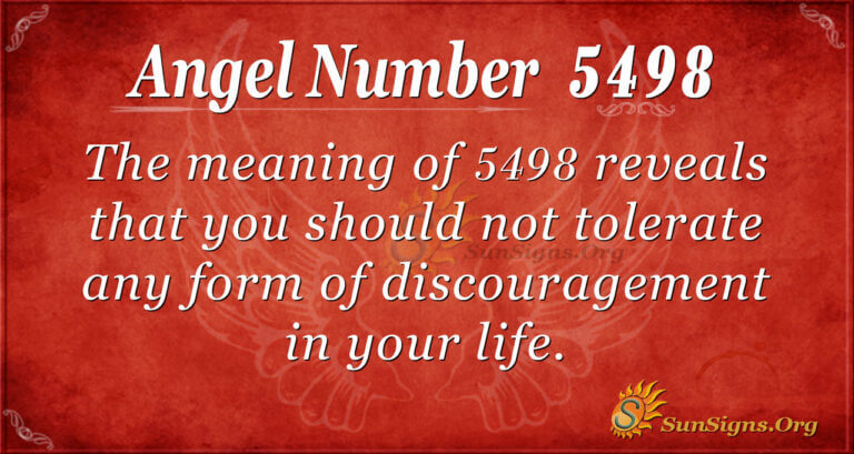 Angel Number 5498 Meaning: Making Important Changes - SunSigns.Org