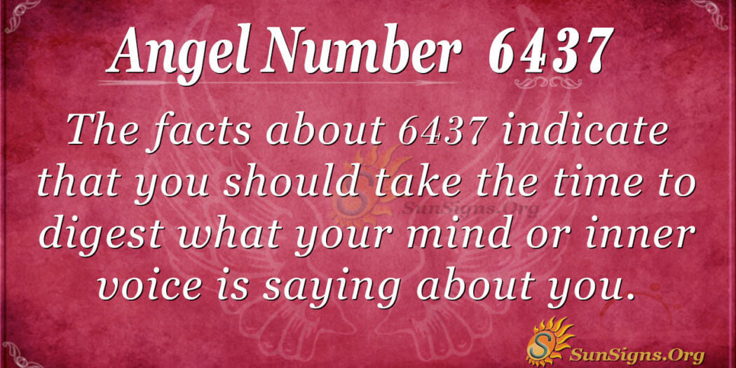 Angel Number 6437 Meaning: Let Go Of Shame - SunSigns.Org