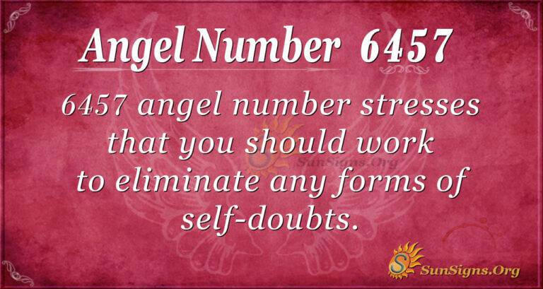 Angel Number 6457 Meaning: Discover Your Potential - SunSigns.Org