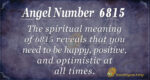 Angel Number 6815 Meaning: Choose A Great Life - SunSigns.Org