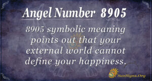 Angel Number 8905 Meaning: You Deserve Happiness - SunSigns.Org