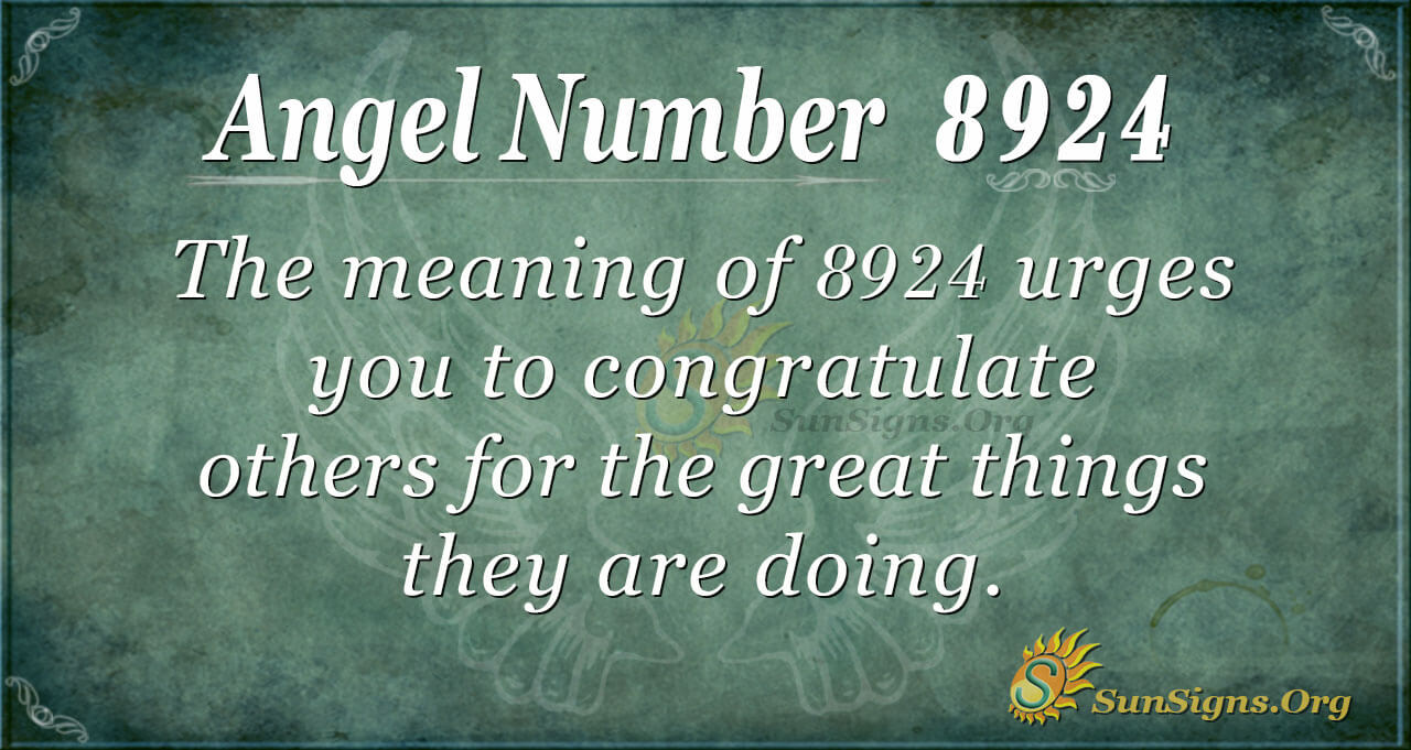 Angel Number 8924 Meaning: Power Of Acceptance - SunSigns.Org