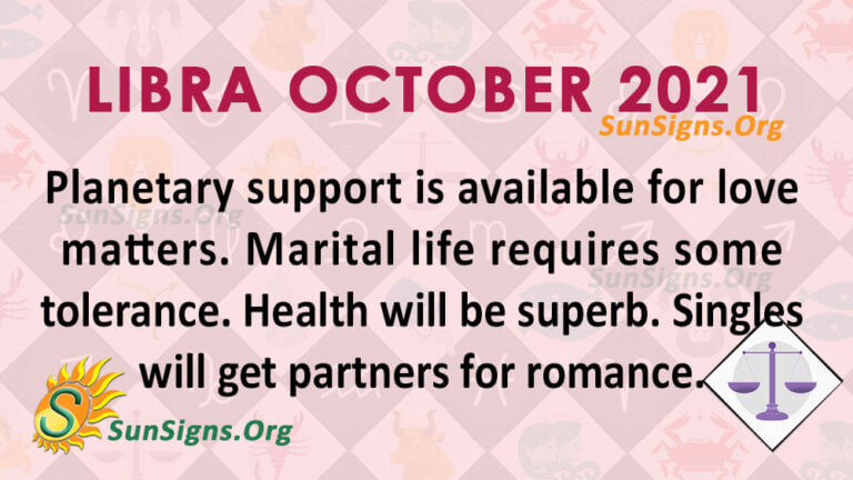 Libra October 2021 Monthly Horoscope Predictions - SunSigns.Org