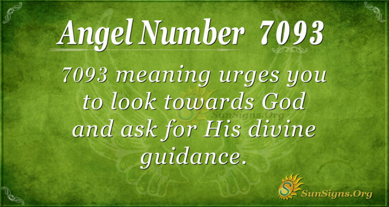 Angel Number 7093 Meaning: Recovering Happiness - SunSigns.Org
