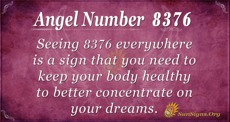 Angel Number 8376 Meaning: Be Your Own Inspiration - SunSigns.Org