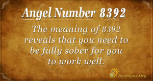 Angel Number 8392 Meaning: Never Consider Giving Up - SunSigns.Org